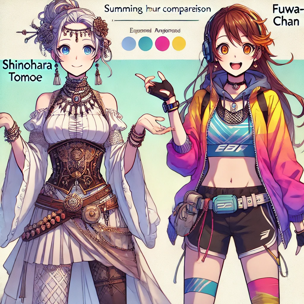 篠原ともえとフワちゃんの違いとは？ファッションからキャラクターまで徹底比較！