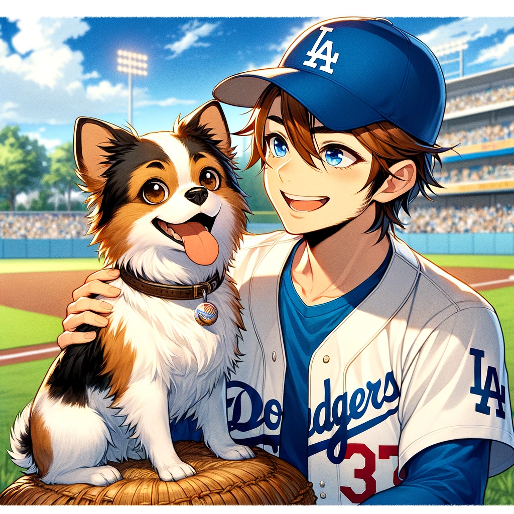 デコピンってどんな犬？性格や大谷翔平との絆がすごい！
